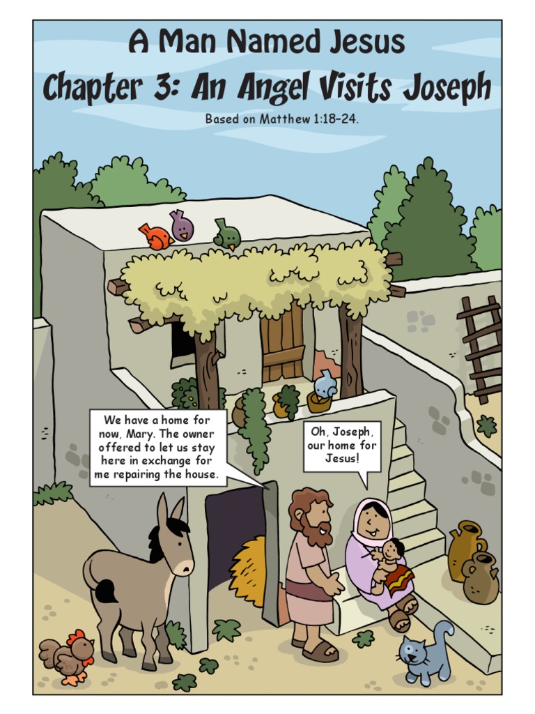 Angel Visits Joseph in Jesus' Story | PDF