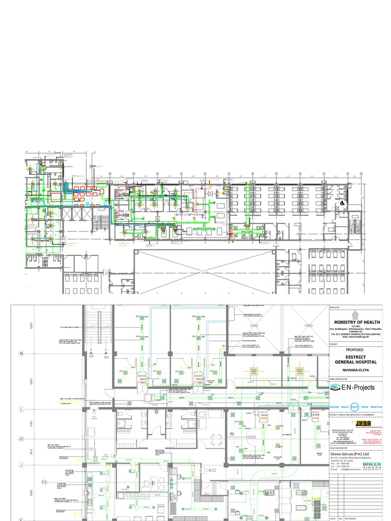 Hvac Layout - Second Floor - r2 - CSSD - Ahu Room Print | PDF | Hvac ...