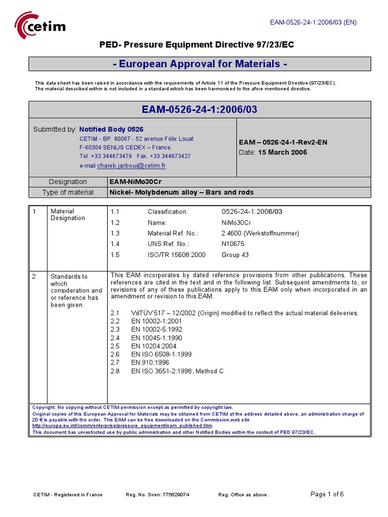 Ped Eam-0526-24-1-2006-03 | PDF | Welding | Construction