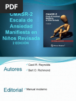 Calificación e Interpretación CMAS-R | PDF | Crecimiento personal y profesional | Relaciones ...