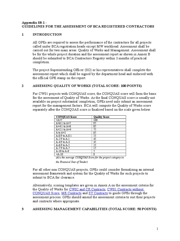 Assessment BCA | PDF | Building Engineering | Nature