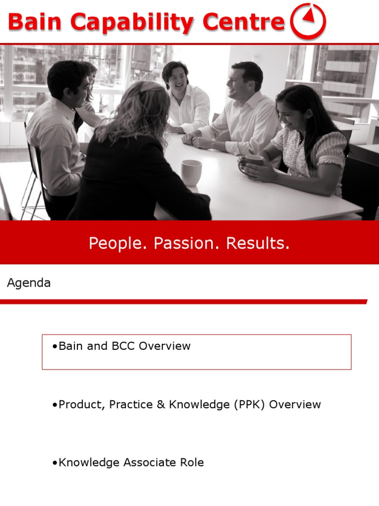 Bain Capability Centre Overview and Role | PDF | Mentorship | Mergers ...