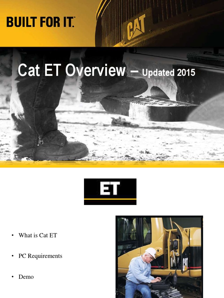 Customer Cat ET Overview | PDF | Personal Computers | Usb