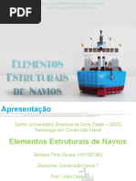Nomenclatura e Estrutura do Navio | PDF | Casco (embarcação) | Cargueiro