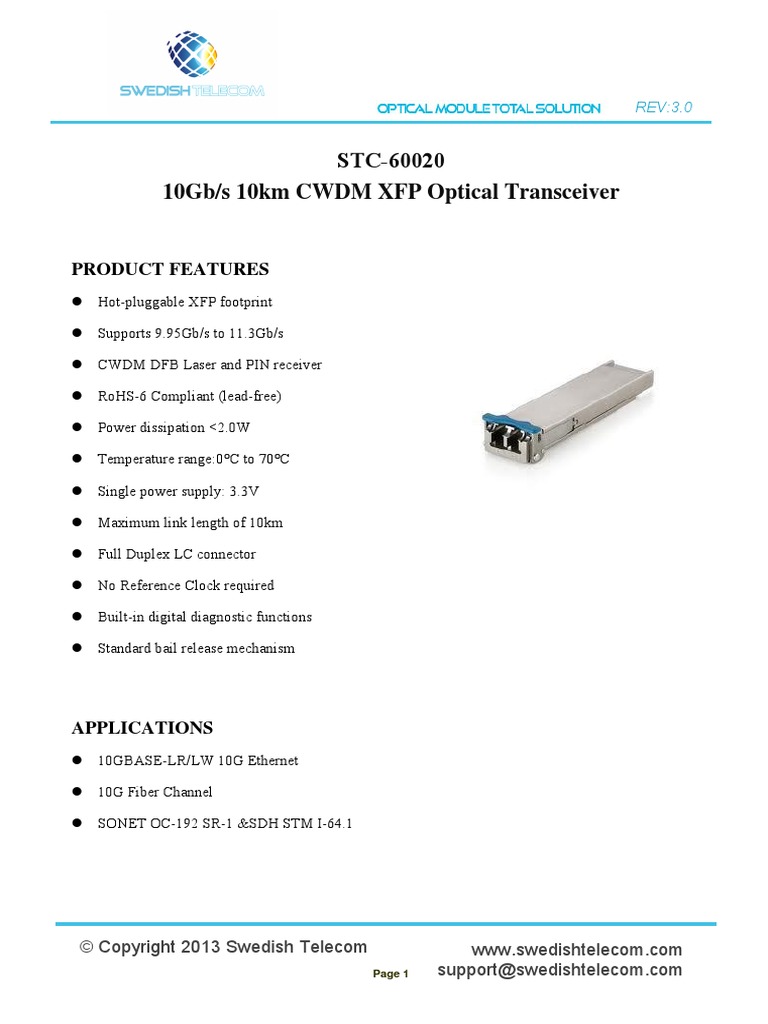 STC 60020 | PDF | Electronics | Electrical Engineering