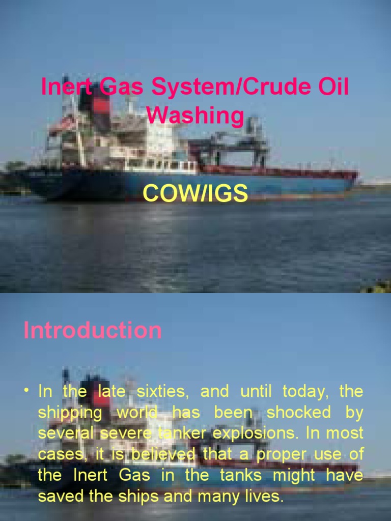 Inert Gas System | Hydrocarbons | Oil Tanker | Free 30-day Trial | Scribd