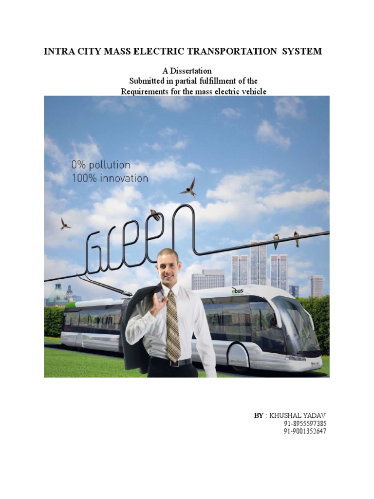 Intra City Electric Transport System | PDF | Technology & Engineering