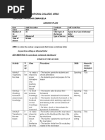 Lesson Plan Discursive Writing | PDF | Essays | Lesson Plan