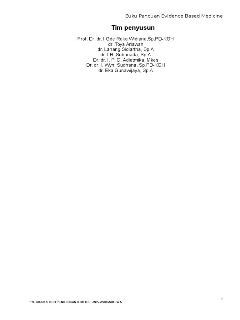 Format Buku Panduan Mahasiswa | PDF