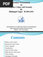 CYBER SECURITY (BCC301) | PDF | Security | Computer Security