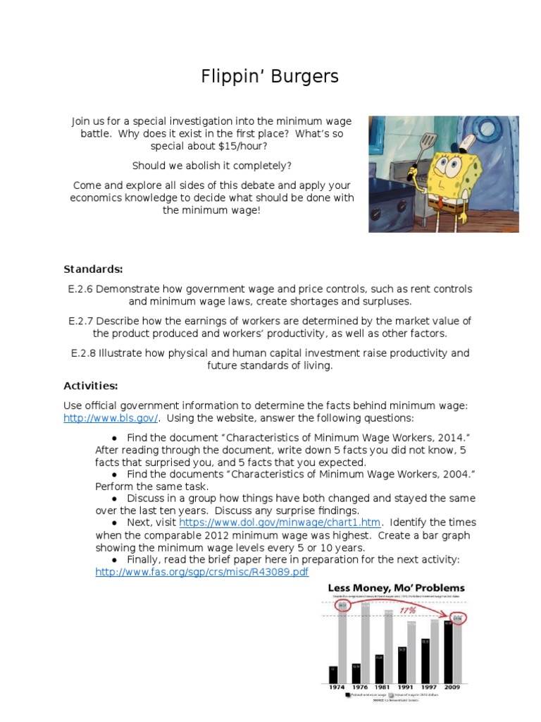Economics Students' Wage Debate | PDF | Minimum Wage | Wage
