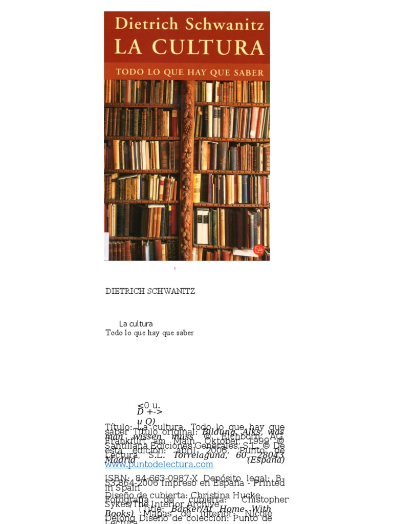 Dietrich Schwanitz | PDF | Carlomagno | Viajes por Europa