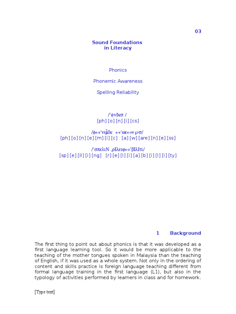 Phonics Foundations for Literacy | PDF | Phonics | Phoneme