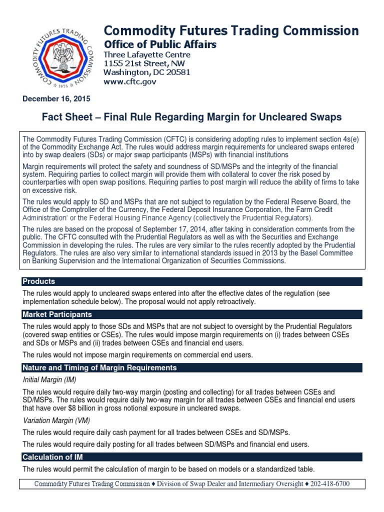 Commodity Futures Trading Commission: Office of Public Affairs | PDF ...