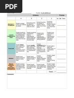 Rubrics For Class Recitation and Participation | PDF | Rubric (Academic ...