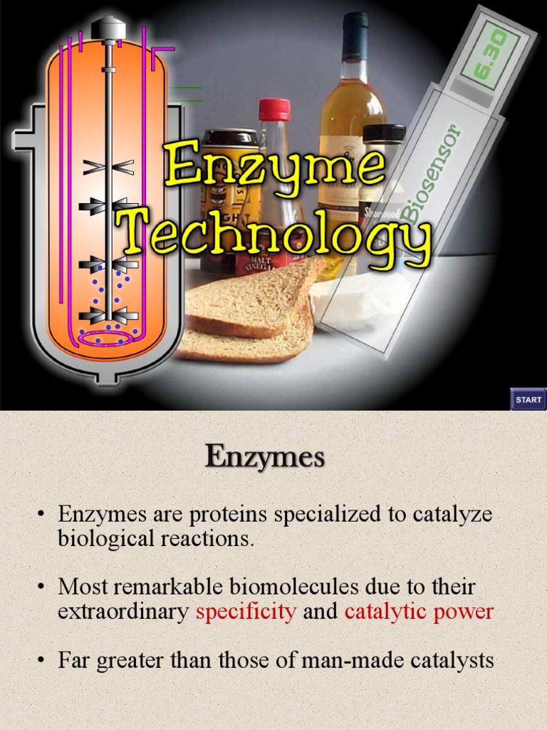 Enzyme Technology | PDF | Glucose | Enzyme