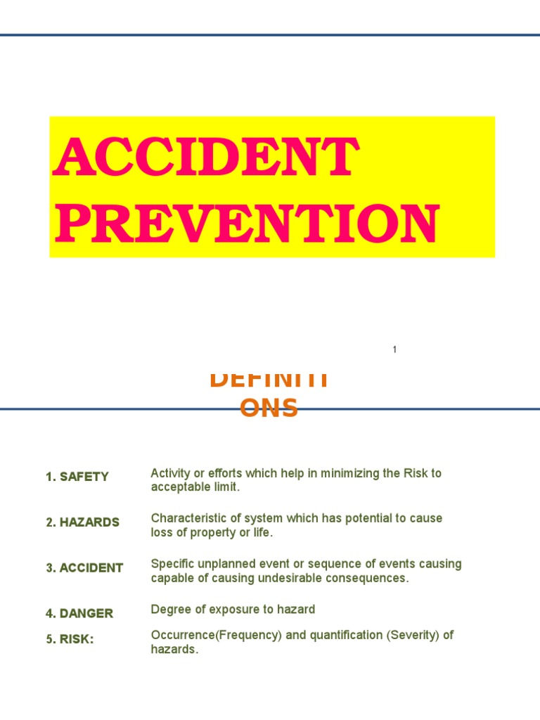Accident Prevention | Traffic Collision | Employment | Free 30-day ...