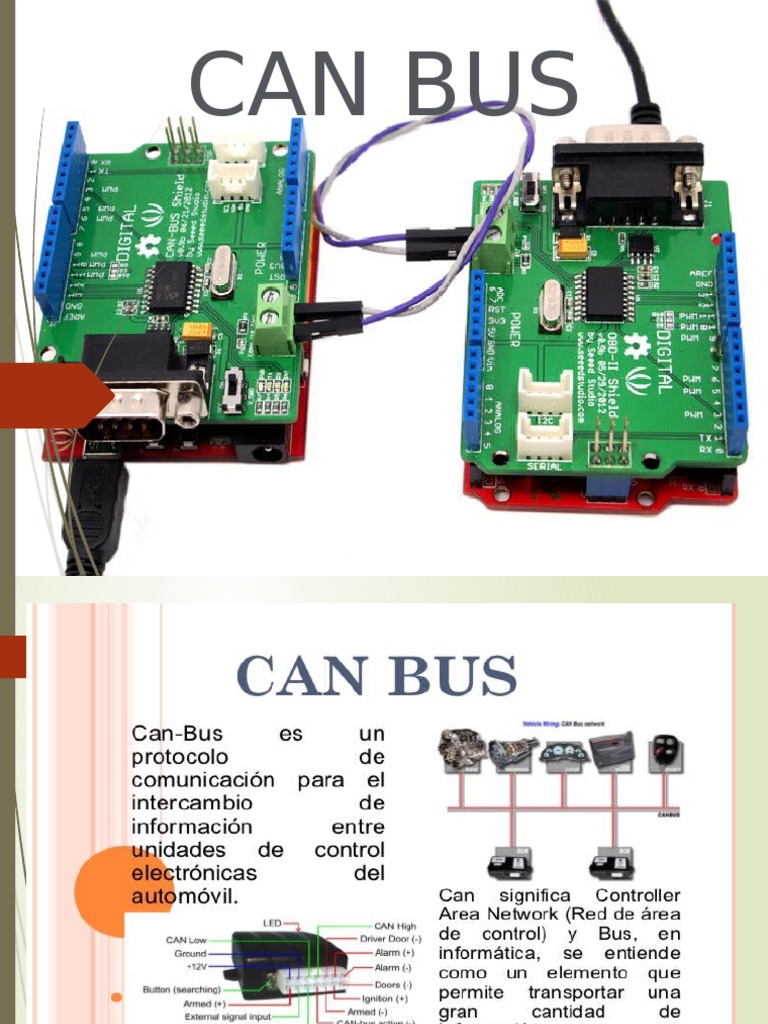 Can Bus | PDF | Ingeniería Electrónica | Telecomunicaciones