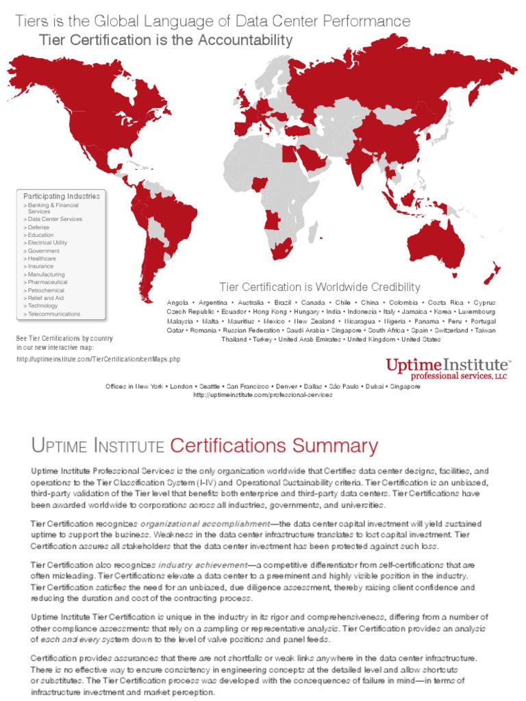 Uips Tiers 2012 | PDF | Data Center | Business