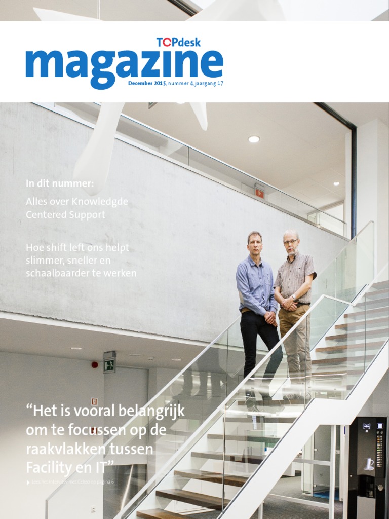 TOPdesk Magazine December 2015 | PDF