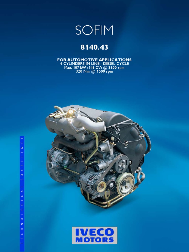 SOFIM_8140.43 | Diesel Engine | Turbocharger | Free 30-day Trial | Scribd