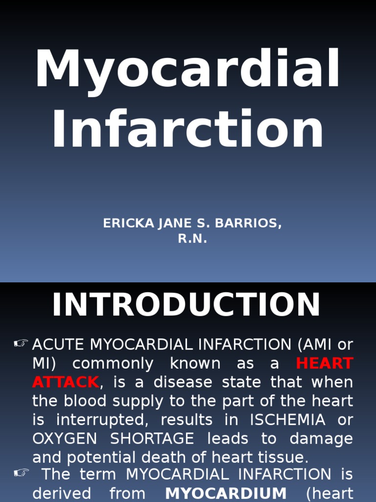 Understanding Myocardial Infarction: A Comprehensive Overview of the ...