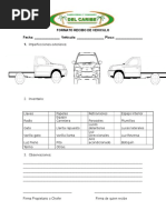 Formato de Resguardo Vehicular | PDF