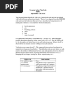 CRIES Scale for Infant Pain Assessment | PDF