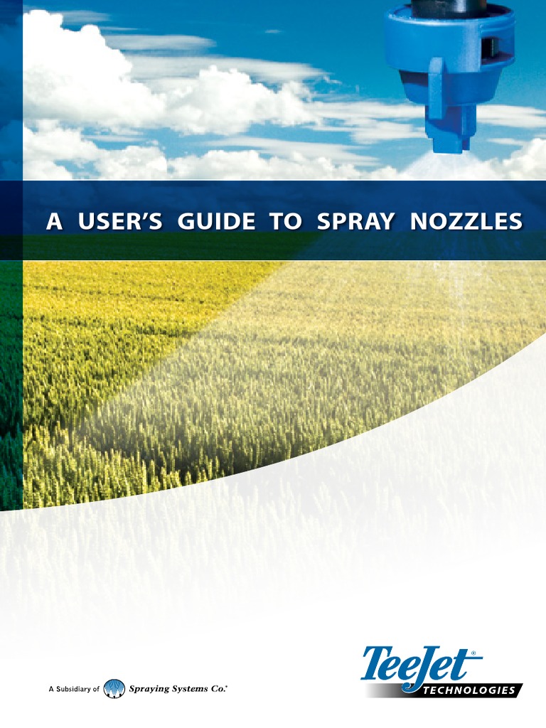Spray Nozzle Selection Guide | PDF | Herbicide | Drop (Liquid)
