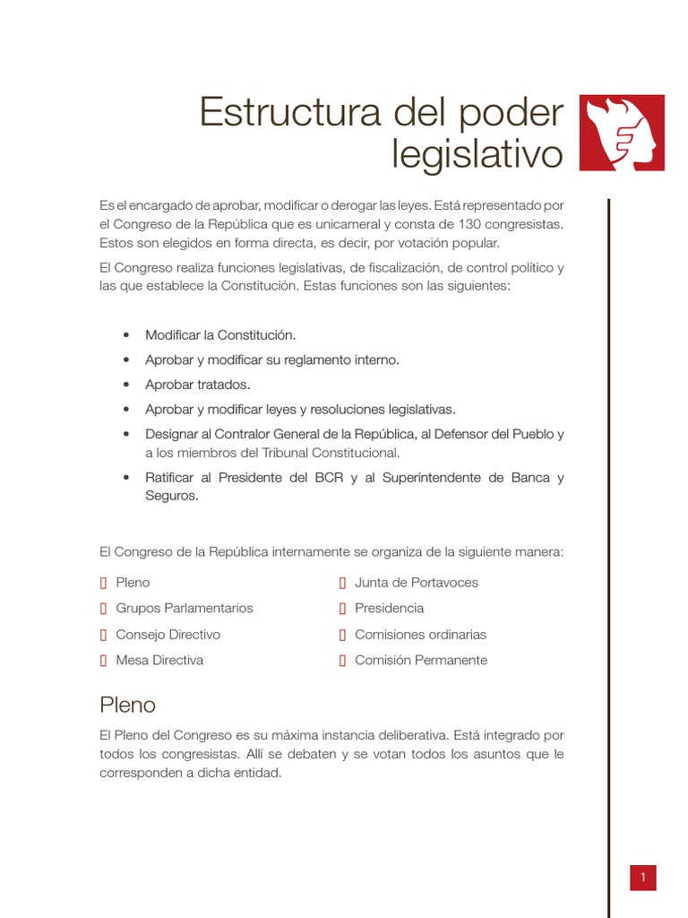 Estructura Del Poder Legislativo | PDF | Comisión Europea | Justicia