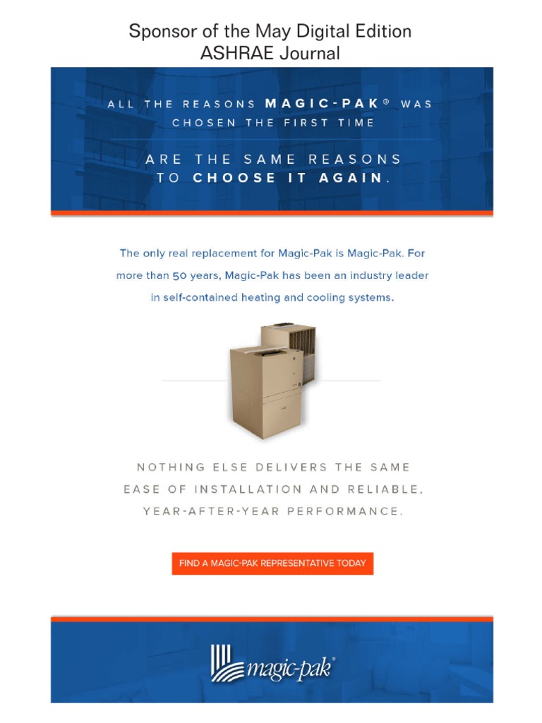 ASHRAE Journal May 2015 | PDF | Duct (Flow) | Hvac