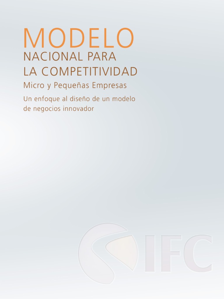 Modelo Nacional para La Competitividad 2012 MiPymes | PDF ...