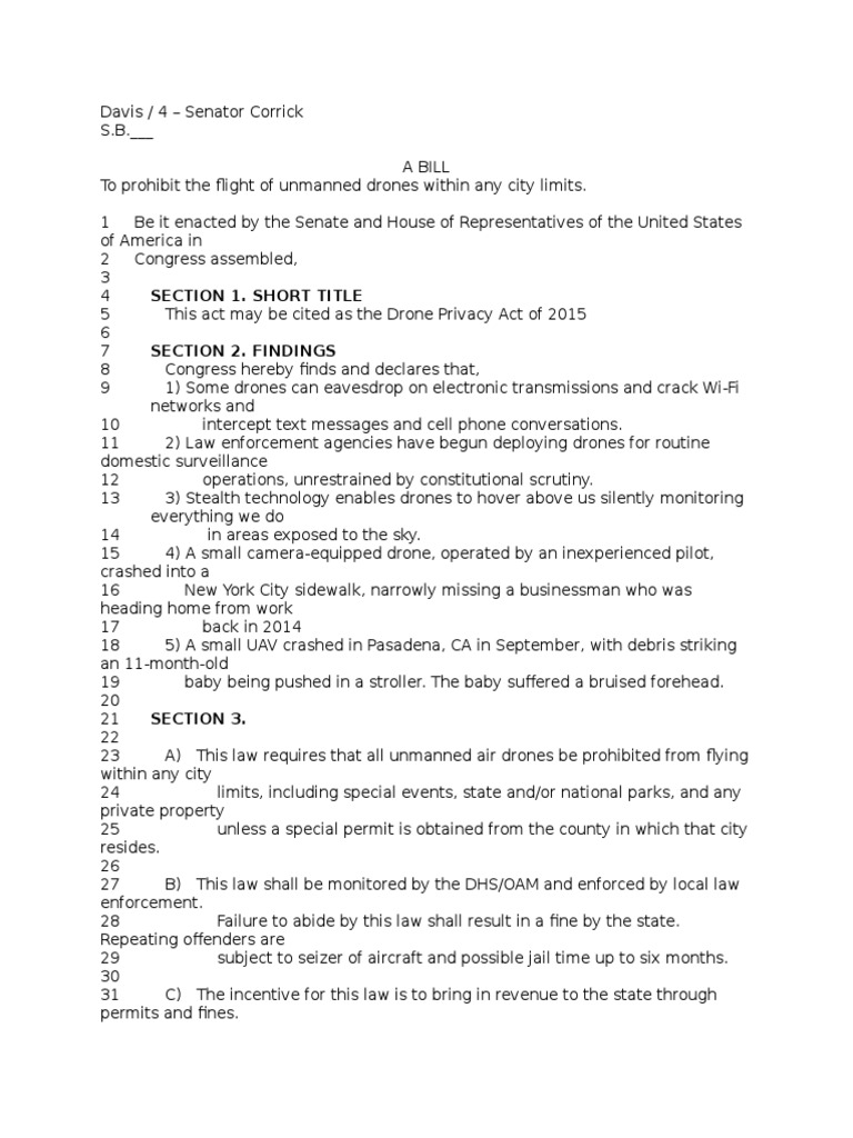 Bill Draft 2 | PDF