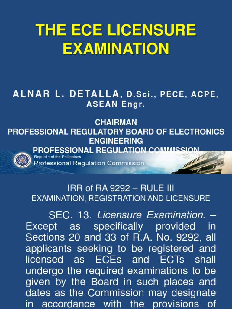 ECE Board Exam TOS and Coverage 2025 | PDF | Modulation | Antenna (Radio)