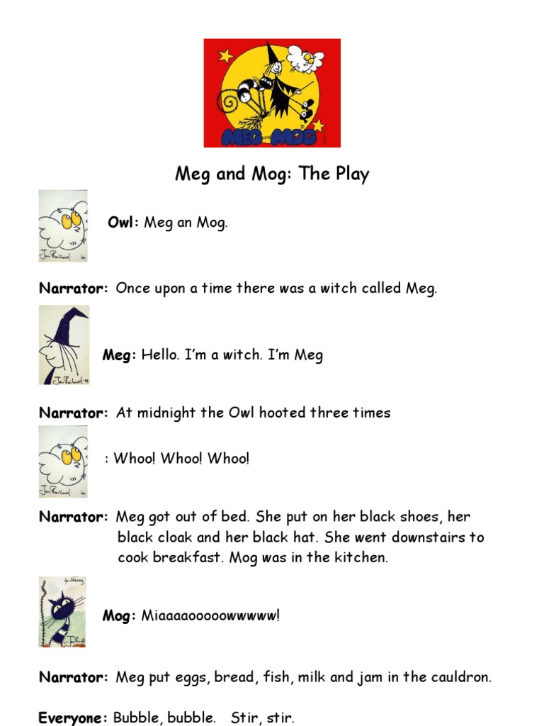 Meg and Mog: A Magical Play | PDF
