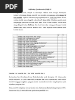 Instrumen SDQ Dan Skoring | PDF