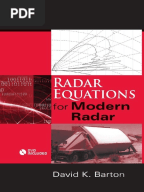 Principles of Modern Radar - Volume 1