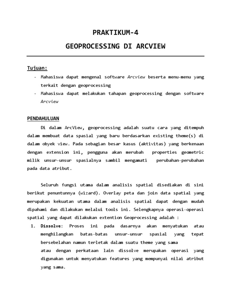 (E-Book GRATIS) Geoprocessing | PDF