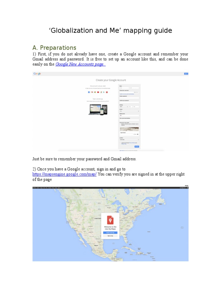 How To Use Google Maps To Map Your Community's Global Ties | PDF | Icon ...