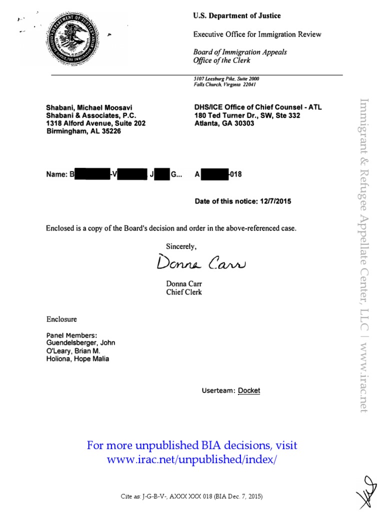 BIA Remand for Continuance Review | PDF | Removal Proceedings | Judiciaries