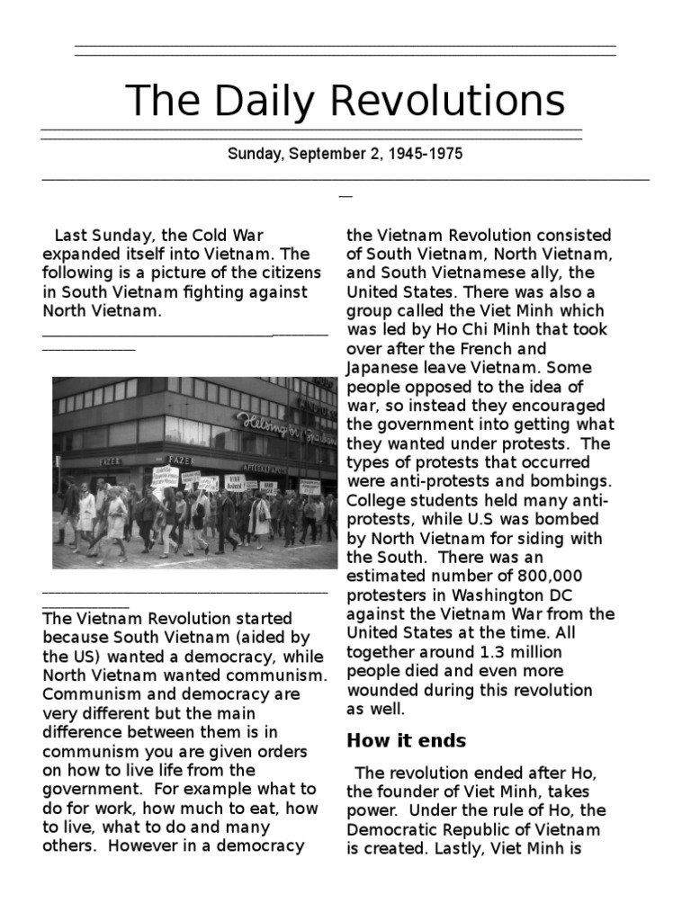 Vietnam Revolution: Cold War Impact | PDF | Computers