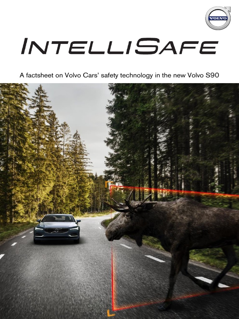IntelliSafe Factsheet Volvo S90 | PDF | Automotive Technologies ...