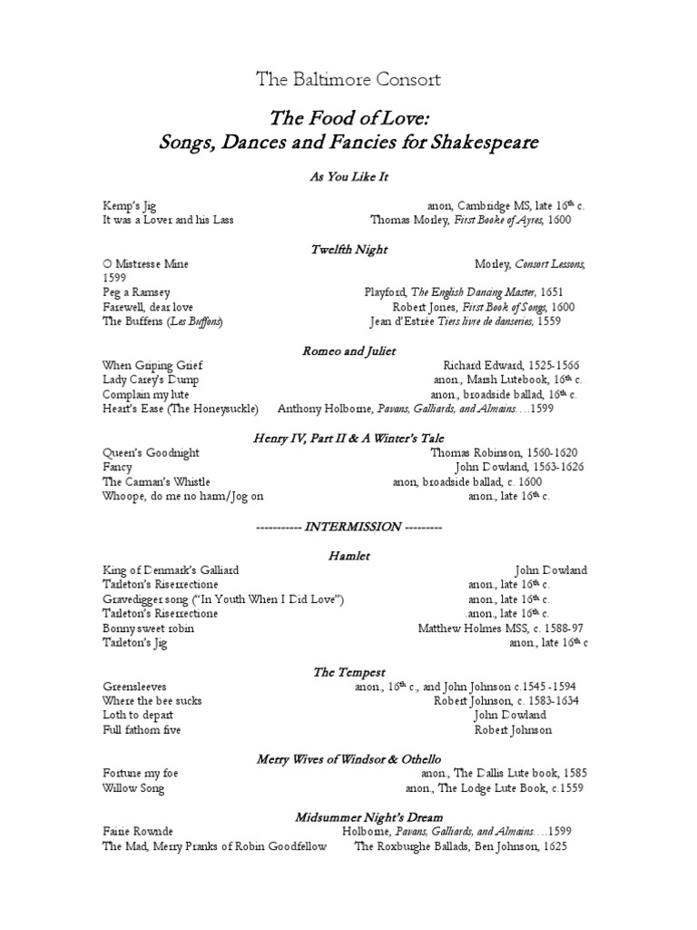 Baltimore Consort Program Notes and Bios For Web | PDF | Performing ...