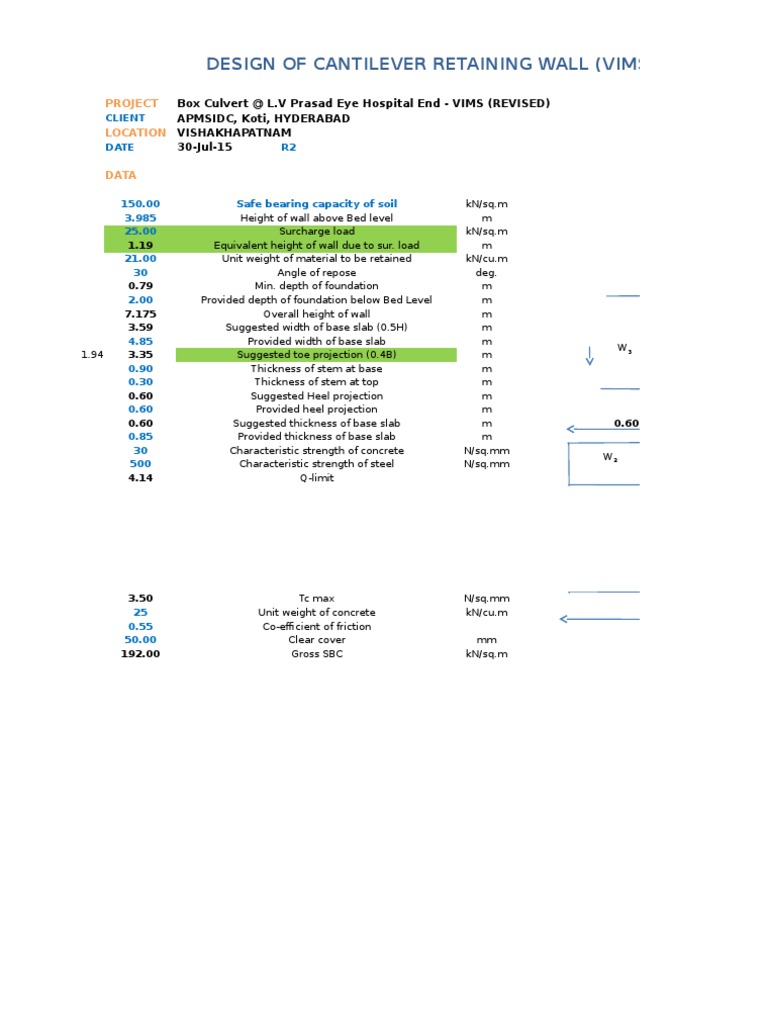 Retaining Wall Design | PDF | Mechanics | Building Engineering