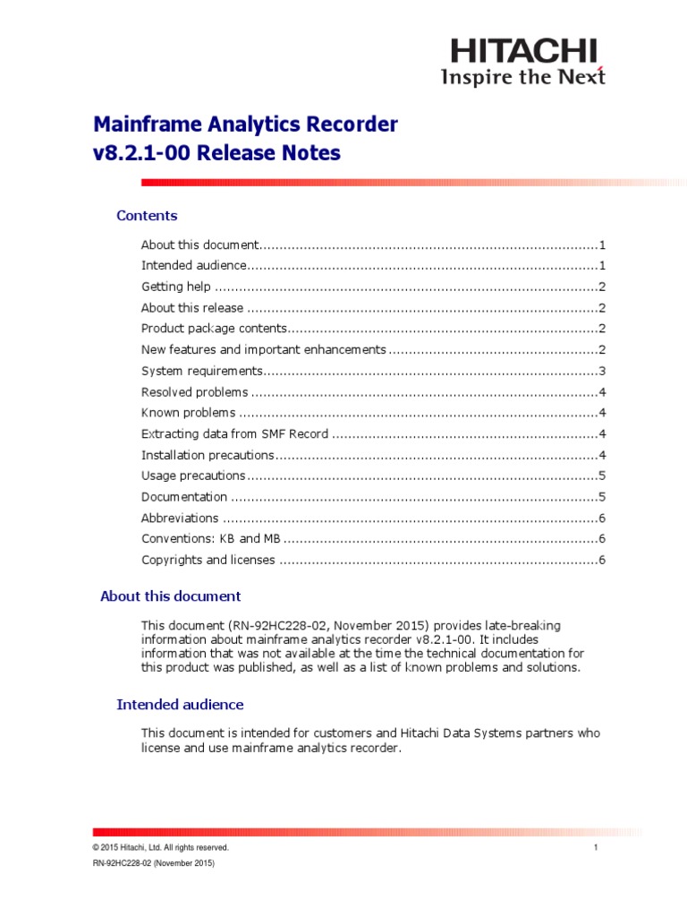2-Mainframe Analytics Recorder | PDF | Operating System | Mainframe Computer