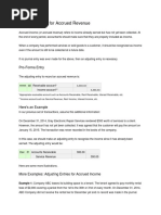 Journal Entry for Income in Advance | PDF | Debits And Credits ...