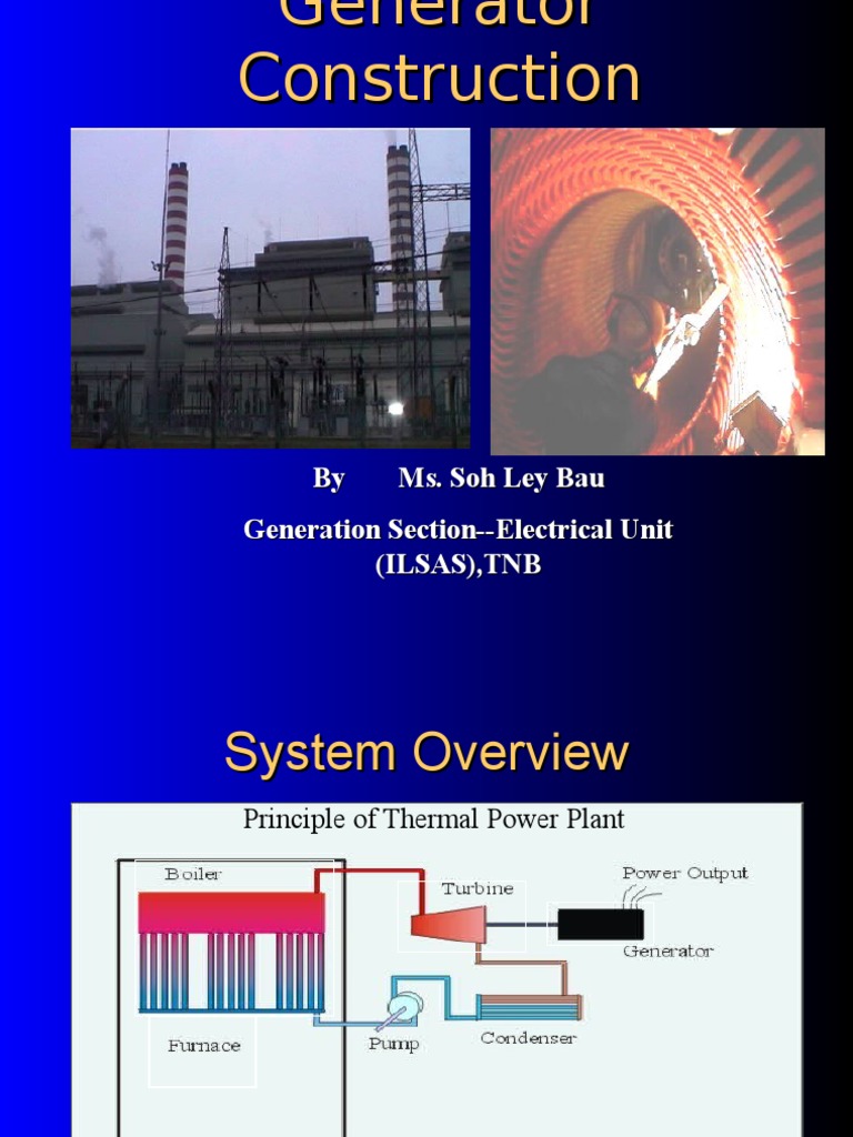 Generator Construction Overview at ILSAS | PDF | Force | Power (Physics)