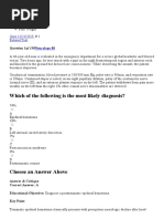 13 Pre MCQ Answer Template | PDF