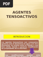 E-Clasificacion de Tensoactivos | PDF | Tensioactivo | Detergente