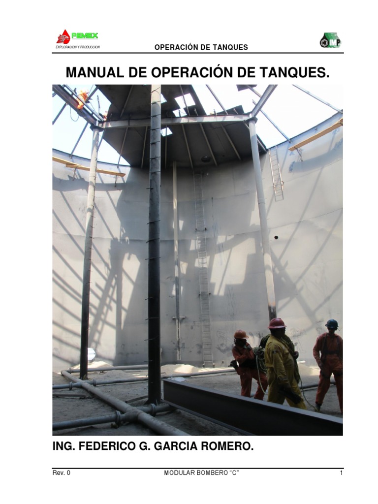 Manual de Operación de Tanques Industriales | PDF | Emulsión | Petróleo